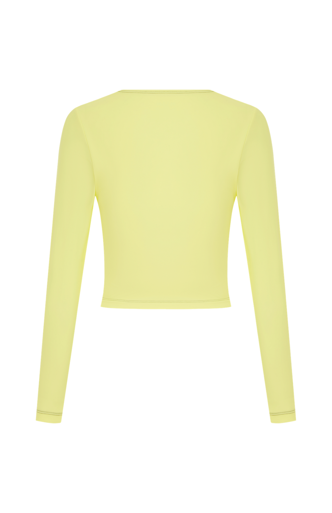 Poppler Crop Rash Guard Top - Vanilla | Sustainable| Sun protection