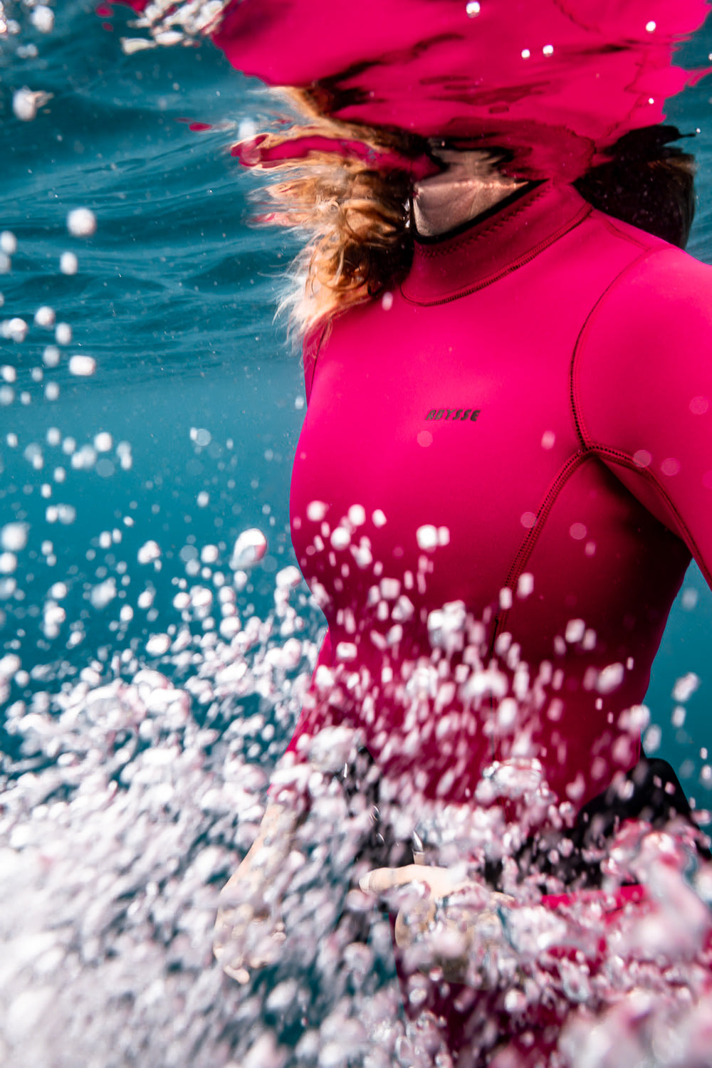 Clark | Women Full Wetsuit - Pitaya - 2mm Eco Neoprene